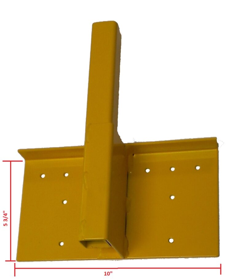 Vertical Guard Rail System Bracket & Post | Acro Building Systems